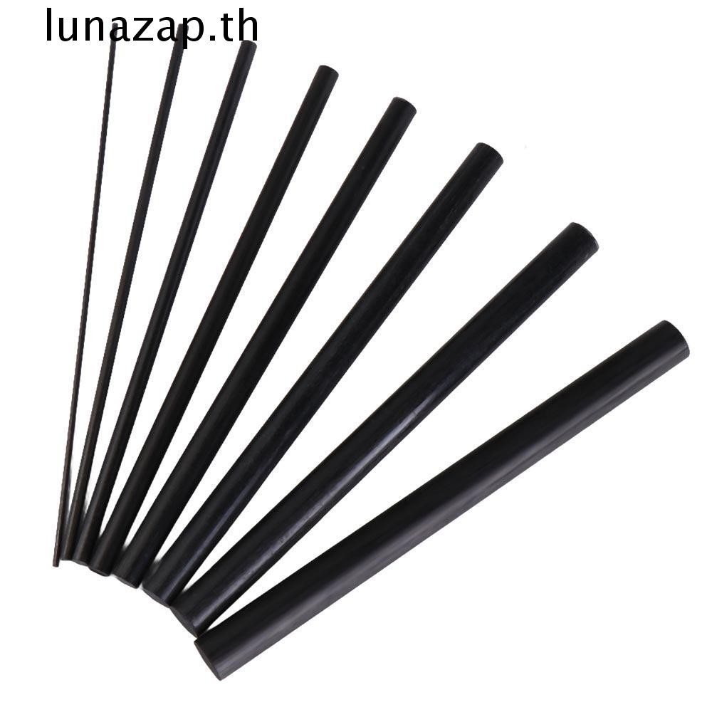 Lunazap แท่งคาร์บอนไฟเบอร์, ด้ายพันความแข็งแรงสูงชุดซ่อมคันเบ็ด, สําหรับ DIY เสริม Rod 1 มม. ...