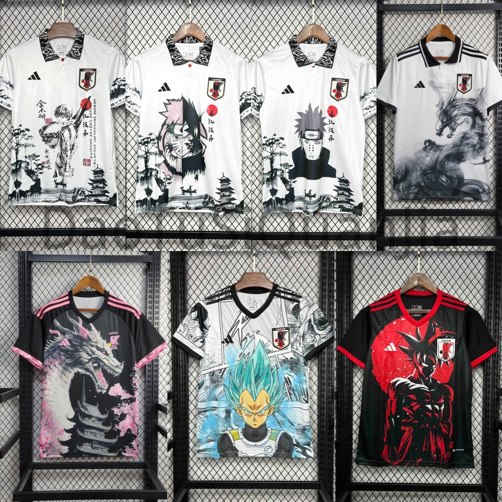 ใหม่ญี่ปุ่นย์ 2024 อะนิเมะญี่ปุ่นเสื้อฟุตบอลแฟน ๆ ฉบับที่ Shopee Thailand 9700