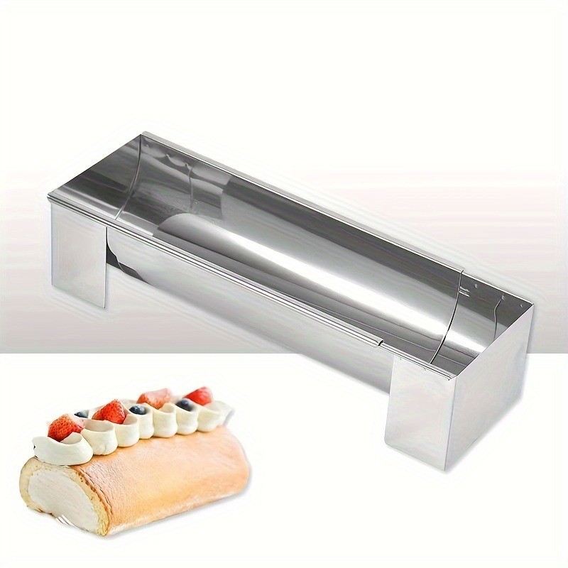 KALAIEN Stainless Steel U-Shaped Cake Mold for Long Loaf Breads ...