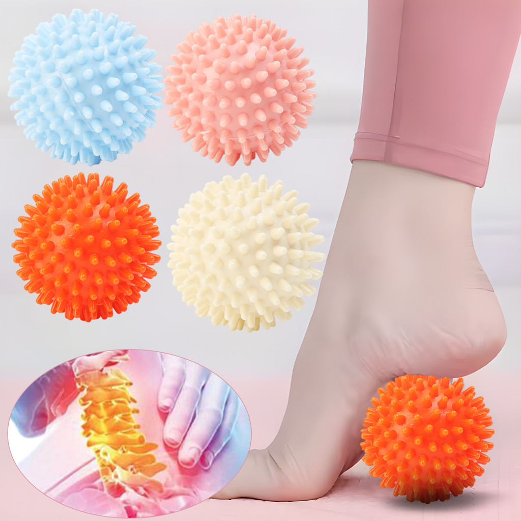 Universal Spiry Ball 1/2/4 PCS - PVC Deep Tissue Myofascial Tool ...