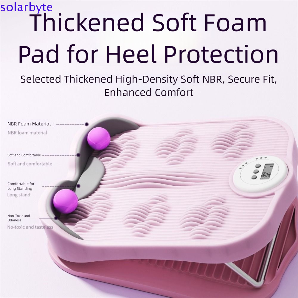 กระดานยืดน่อง SOLARBYTE ปรับได้ มีตัวจับเวลาดิจิตอล ใช้สำหรับการฝึกฝนโยคะและการออกกำลังกายเพื่อ ...