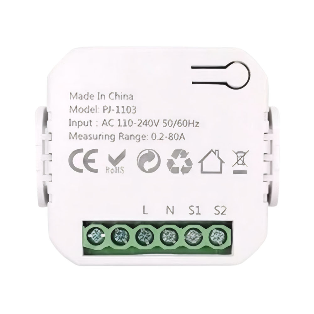 Smart Life WiFi Energy Meter DIY 110V 240V 50/60Hz APP Control CT Solar ...