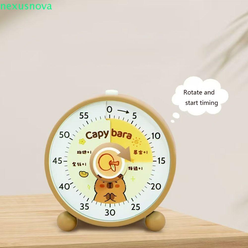 NEXUSNOVA Visual Timer, Self Discipline Visualization Counting Timer,Multi functional Silent ...