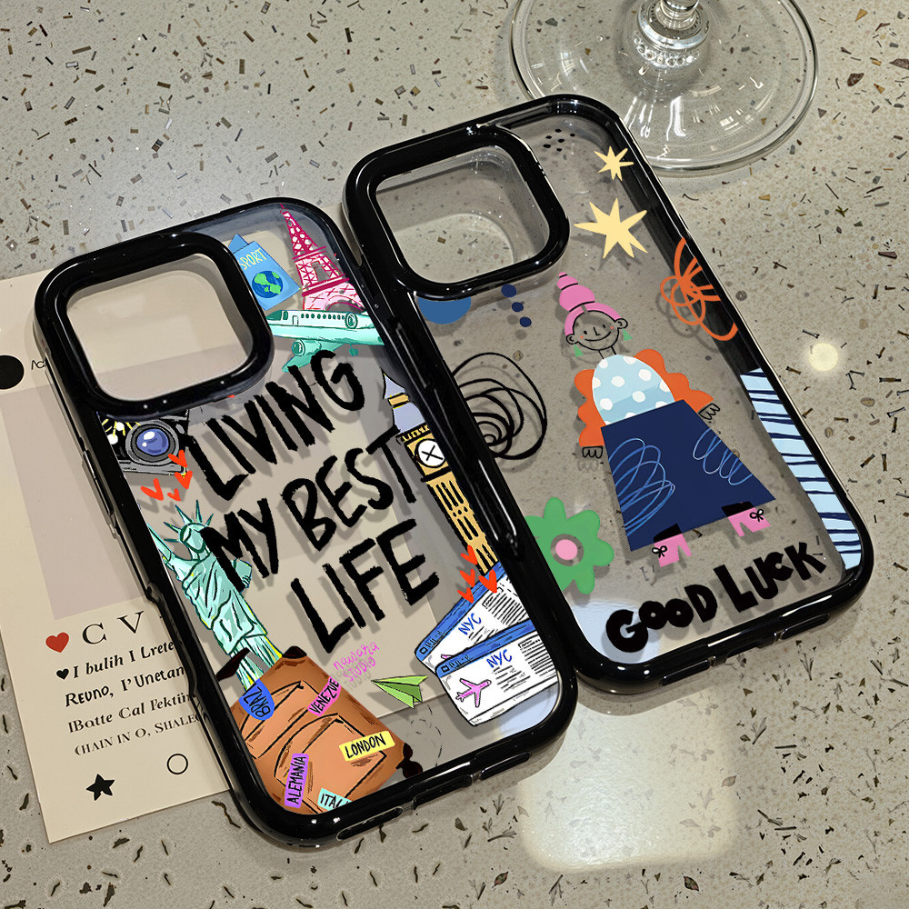 เคสไอโฟน11 Case เคส iPhone 13 11 15 14 12 16 Pro Max 16pro เคสไอโฟน 13 เคสโทรศัพท์อะคริลิคกัน ...