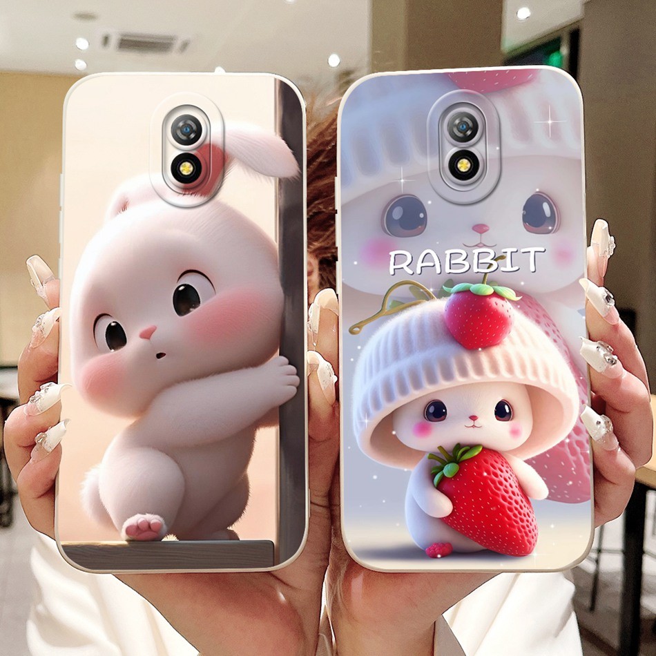 สําหรับ ITEL A16 Plus / Itel A16 / ItelA16 Pro กระต่ายน่ารักแมวการ์ตูน ...