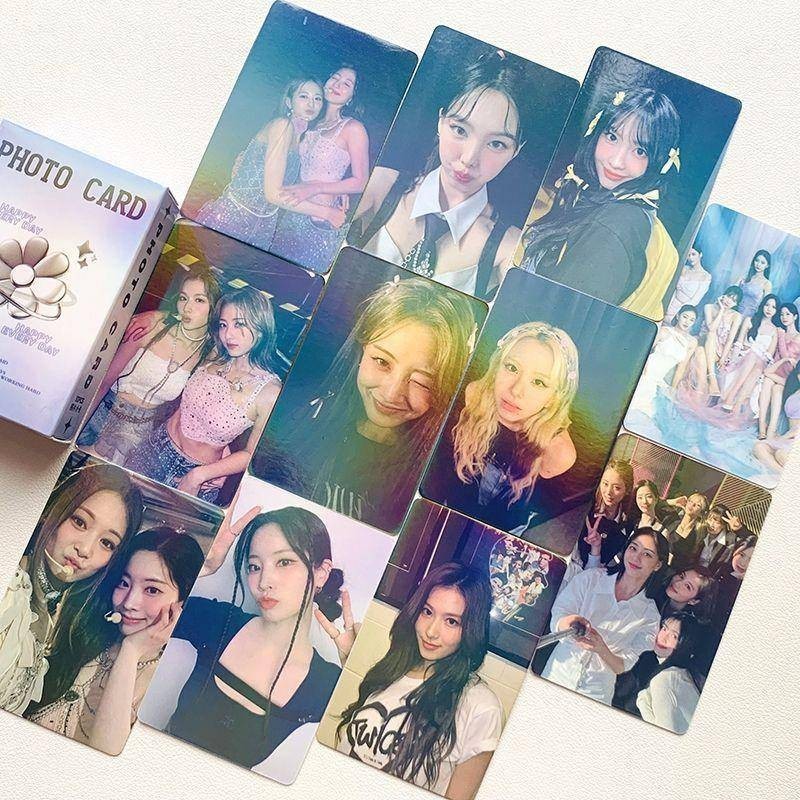 พร้อมสต็อก TWICE Laser Photocards 50 แผ่น TWICE Lin Nalian Yu Dingyan ...