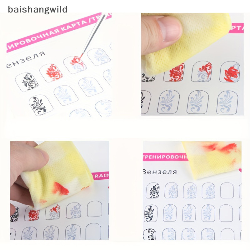 Bwth 12pcs Nail Art Training Practice Lines Drawing Paing แม่แบบการ ... Bwth 12pcs Nail Art Training Practice Lines Drawing Paing แม่แบบการ ...