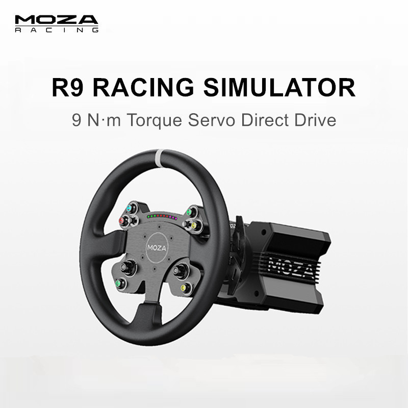 Moza R9 Racing Bundles 9 N·m ฐานล้อไดรฟ์ตรงแรงบิดเข้ากันได้กับ MOZA ...