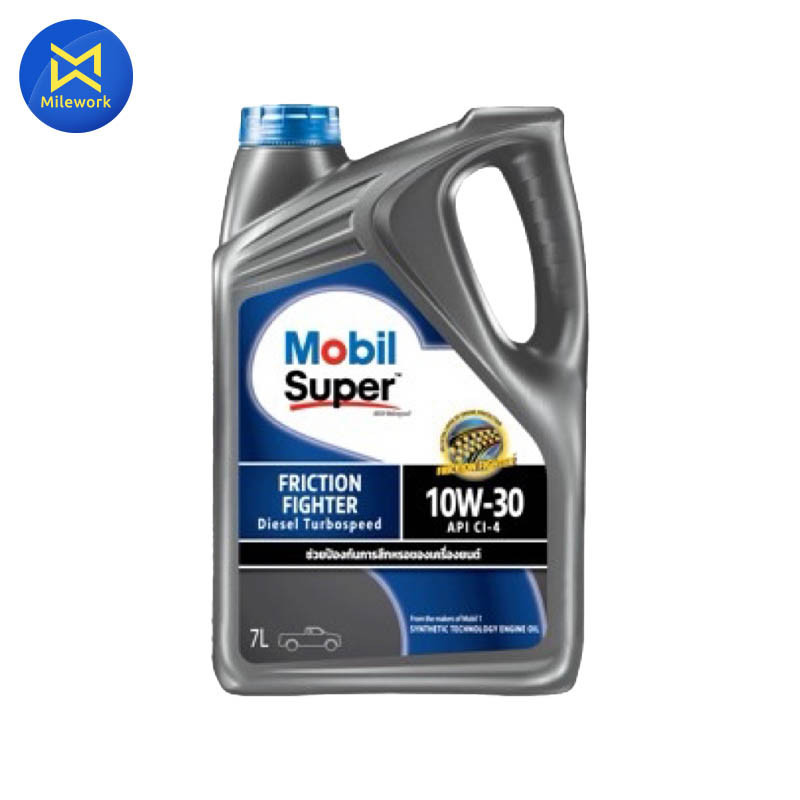 น้ำมันเครื่อง MOBIL SP FRICTION FIGHTER T/B SPEED (10W30)7L (143629 ...