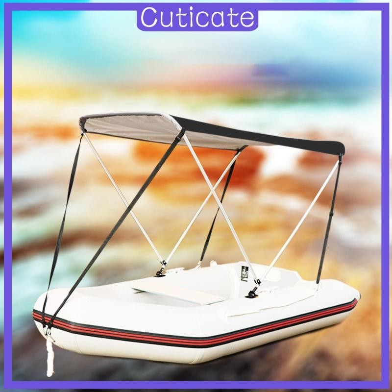 [CUTICATE] Inflatable เรือ Canopy Sun Shade ติดตั้งฮาร์ดแวร์ Bimini ฝา ...