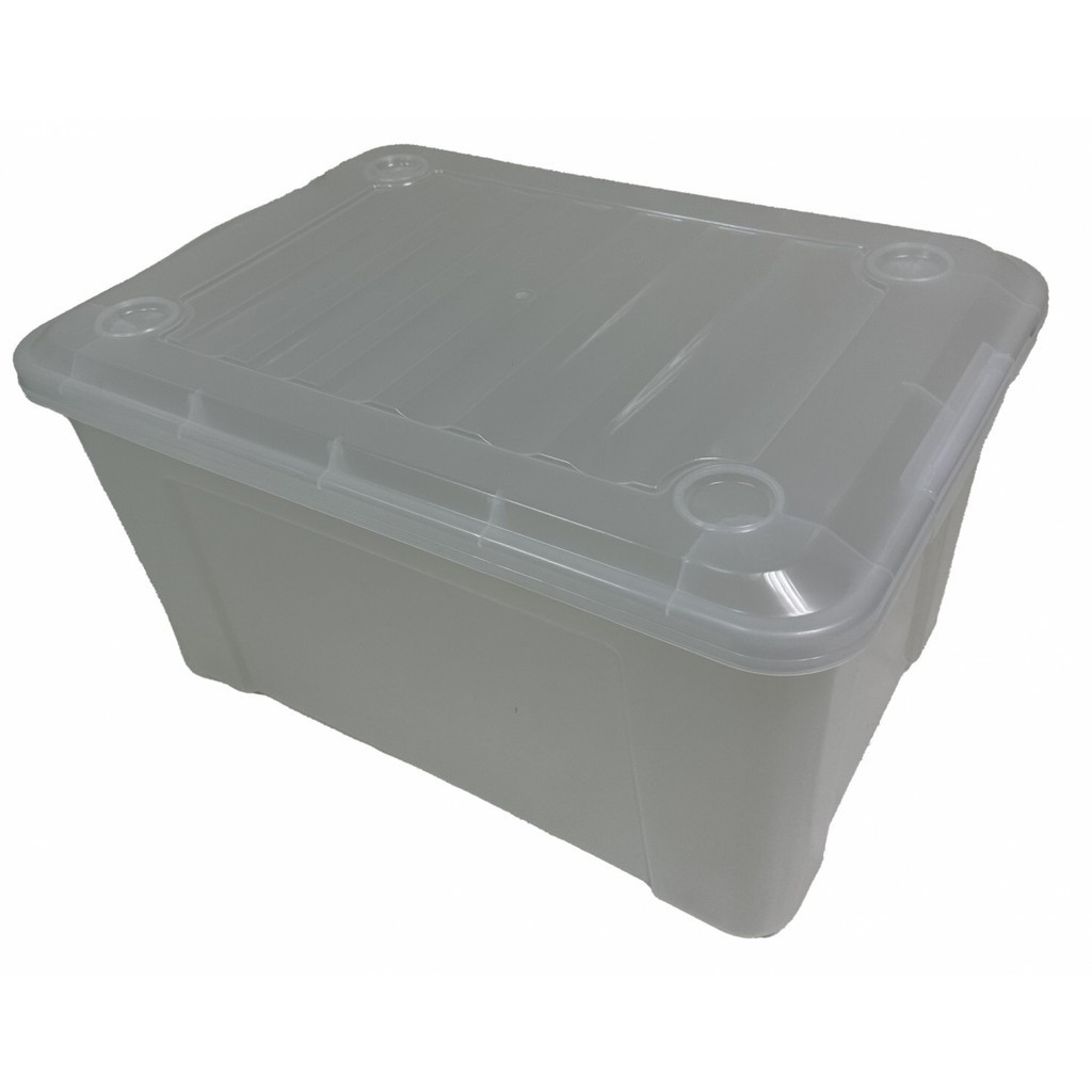 Big-hot NOBURO กล่องพลาสติกเกรด A มีล้อ 80 ลิตร 46x66.5x36ซม.รุ่น BOX ...