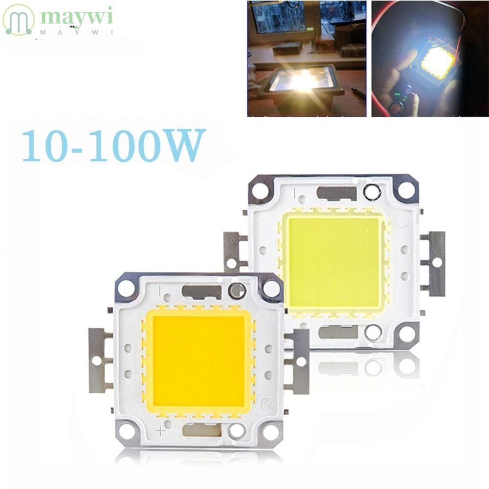 Maywi ลูกปัดชิป LED 32V-34V 10W 20W 30W 50W 100W สีขาว Warm White หลอดไฟ | Shopee Thailand