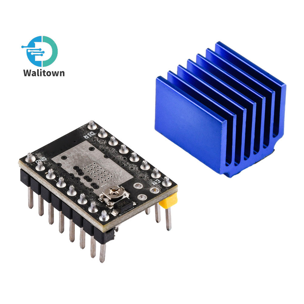 เครื่องพิมพ์ 3D TMC2225 Stepper Motor Driver Module ไดรฟ์เงียบเป็นพิเศษพร้อมฮีทซิงค์ | Shopee ...