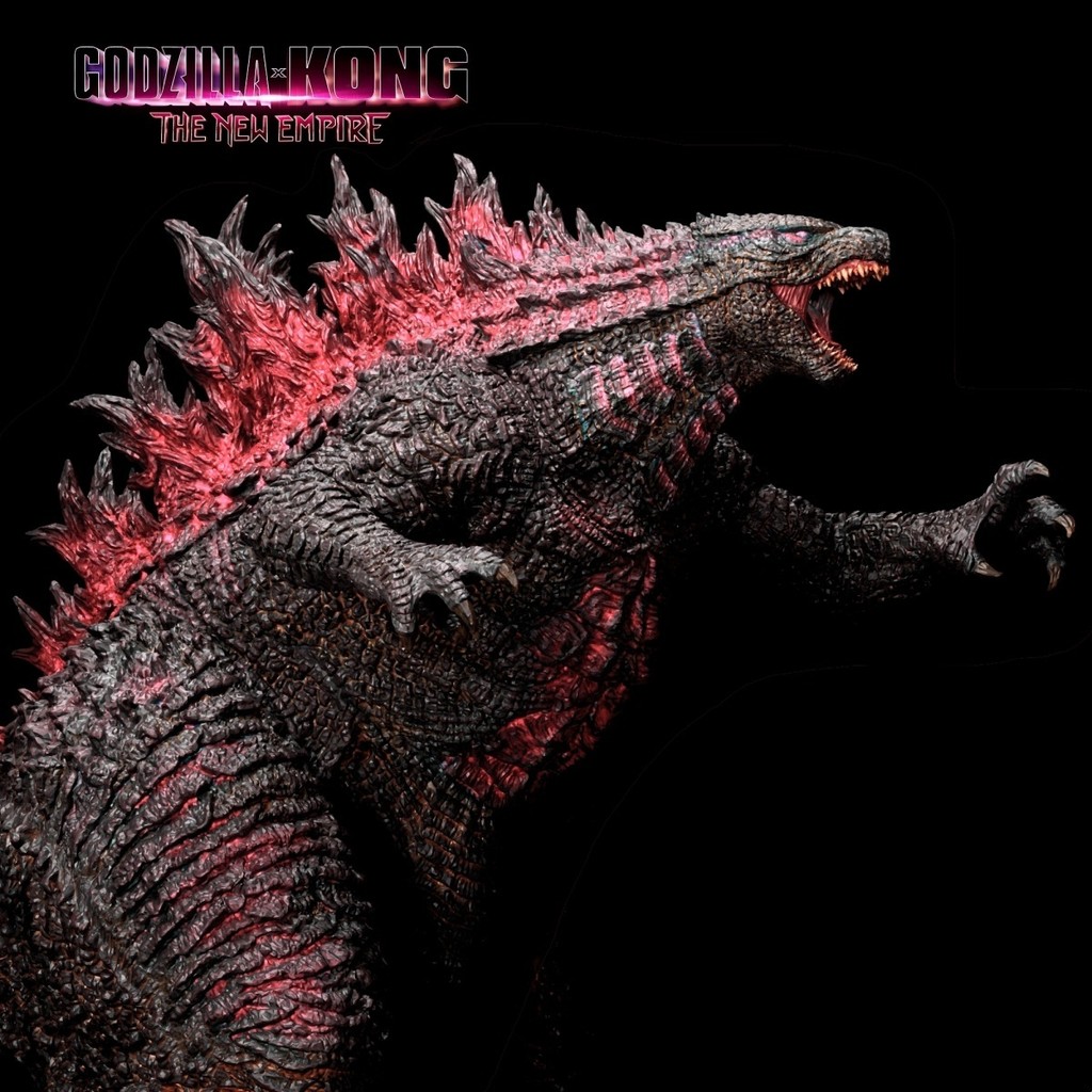 Exclusive-Evolution Godzilla GK โหมดสีขาว3D พิมพ์ละเอียดจักรวาลมอนสเตอร ...