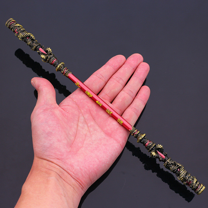 Black Myth Wukong เกม Merchandise Monkey King Sun Wukong Ruyi Jingu Bang โลหะผสมตุ๊กตาของเล่น ...