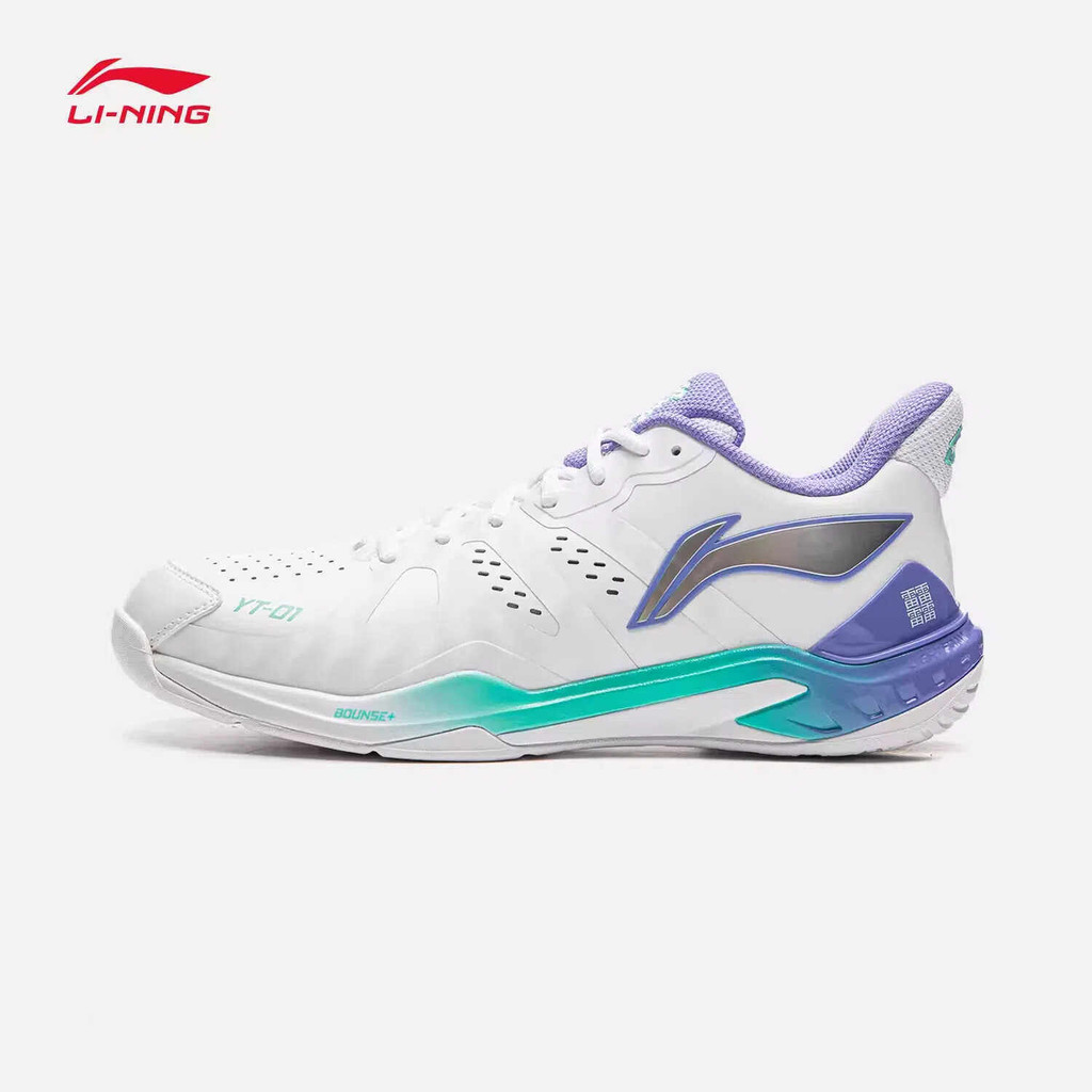 รองเท้าแบดมินตัน Li-Ning ออกใหม่ รุ่น Yun Ting AYZU017 WHITE / BLACK ...