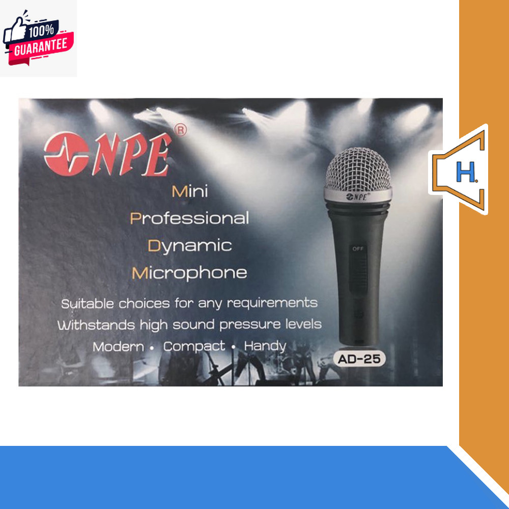 ไมค์โครโฟนขนาดจิ๋ว NPE รุ่นAD-25 | Shopee Thailand