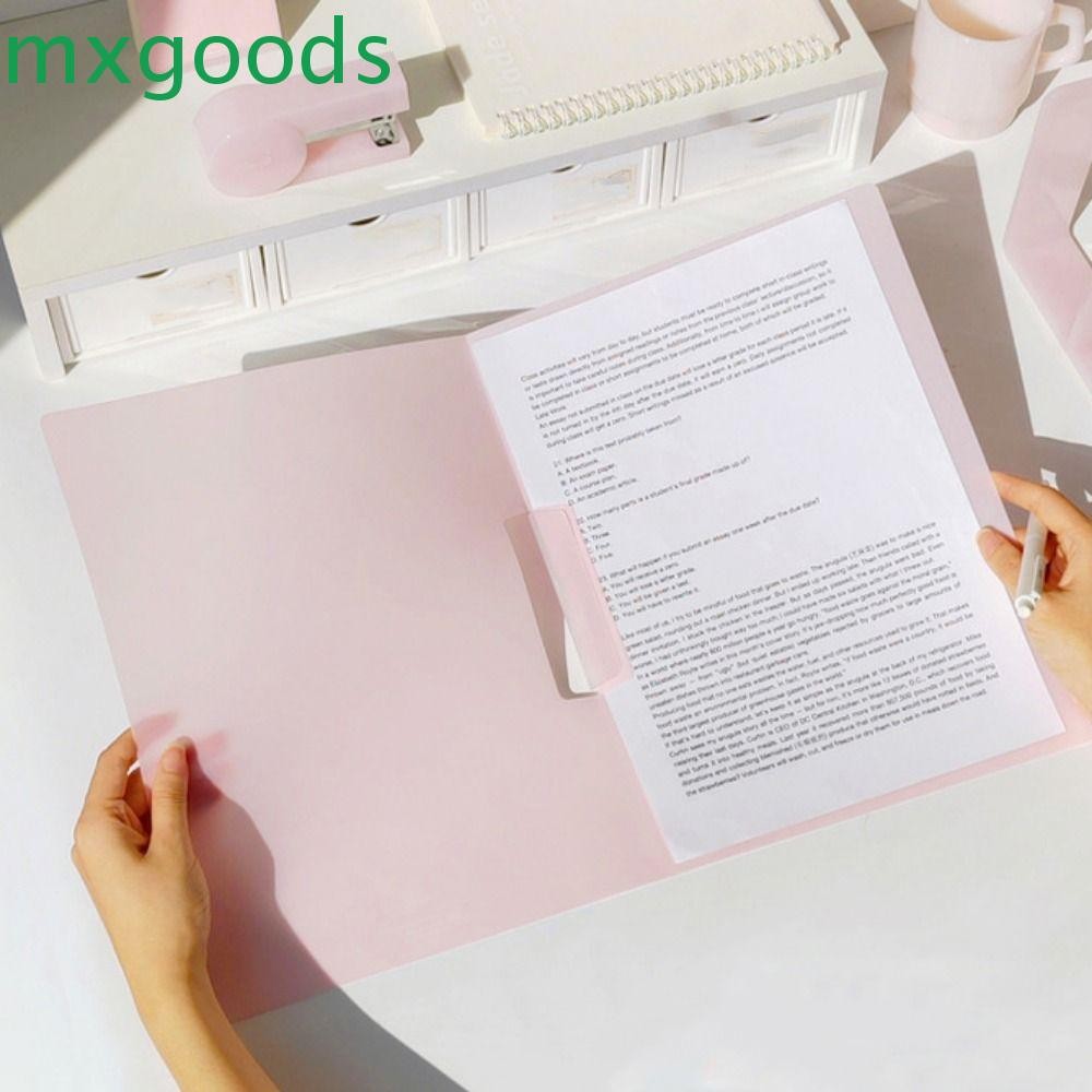 Mxgoods แฟ้มคลิปบอร์ด ก4, หมุนสีลูกกวาดหลวมใบแฟ้ม เครื่องผูก, ก4แฟ้มออแกไนเซอร์กล่องพลาสติก ...