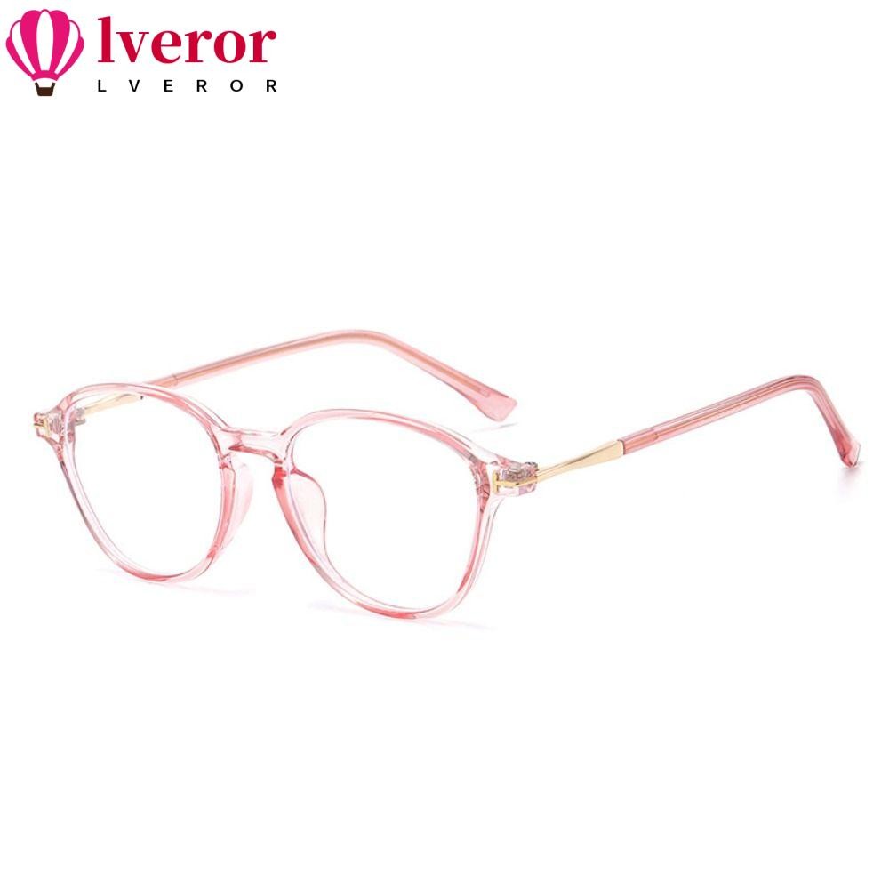 แว่นตากรอบ LVEROR, แว่นอ่านหนังสือเสือดาวสีดําทรงกลม, แว่นตาป้องกันสีฟ้าโลหะ TR แบบพกพา | Shopee ...