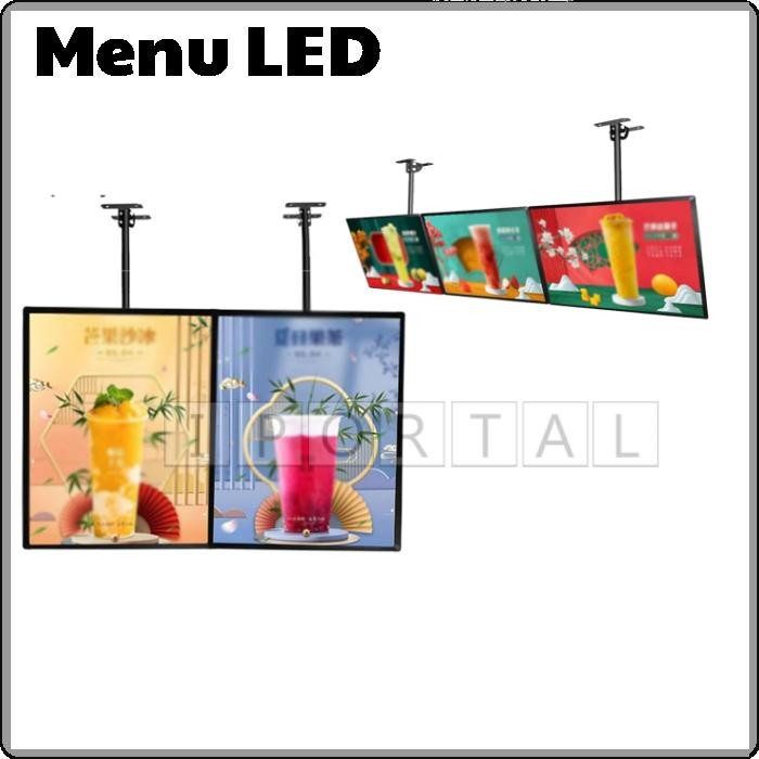 Led Cafe เมนูบอร์ดแขวนกล่องไฟ Signboard Lampu | Shopee Thailand