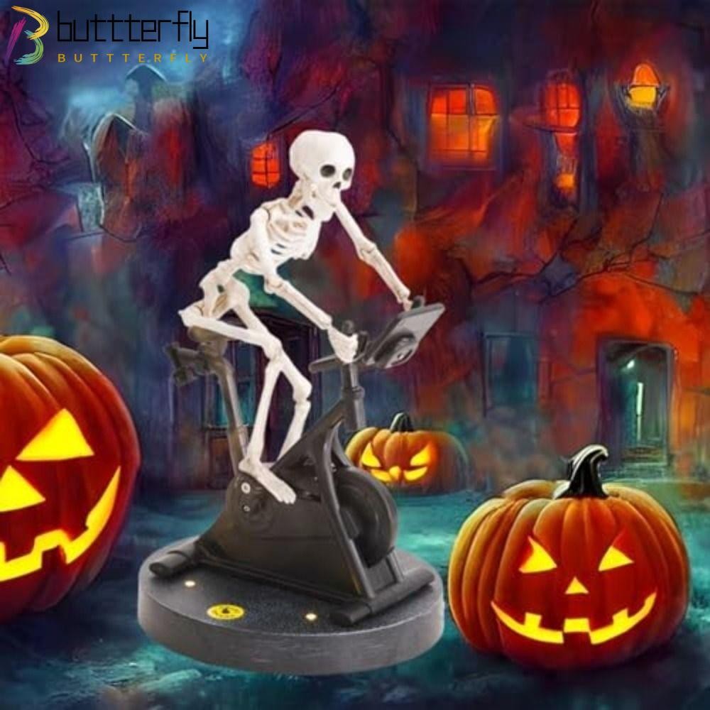 Buttterfly Animatronic Skeleton,ตกแต่งของขวัญจักรยานขี่โครงกระดูก ...
