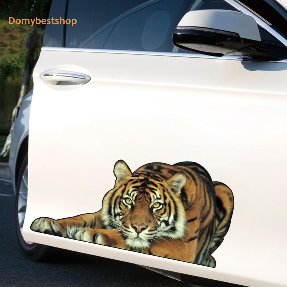 3d Animal PVC Car Sticker Decal อุปกรณ์ตกแต่งตัวถังอัตโนมัติ (เสือ) G ...