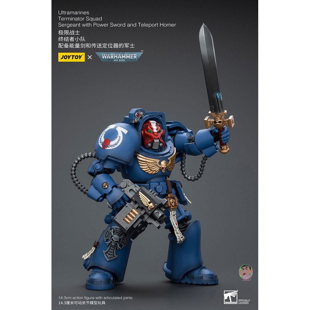 JOYTOY Warhammer 40K Ultramarines Terminator Squad Action Figure ...