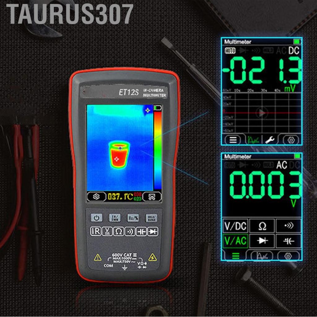 Taurus307 Thermal Imager Multimeter Portable 10800 Pixels 20Hz การจับ ...
