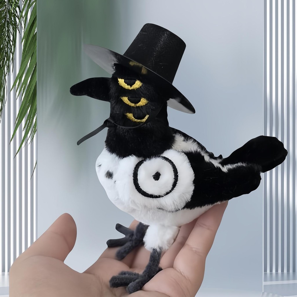 Kpop Demon Hunter Bird Plush Devil Hunter Bird Plush Three-Eyed Bird ...