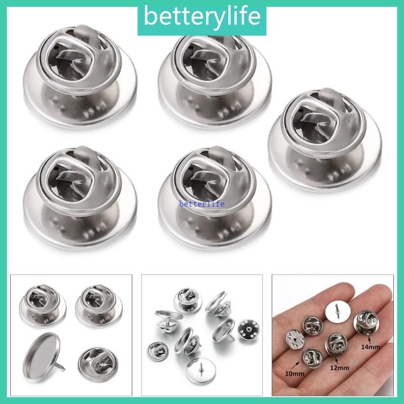 5pcs Butterfly Clutch Pin Backs for Lapel Pins Badge Holder Jewelry ...