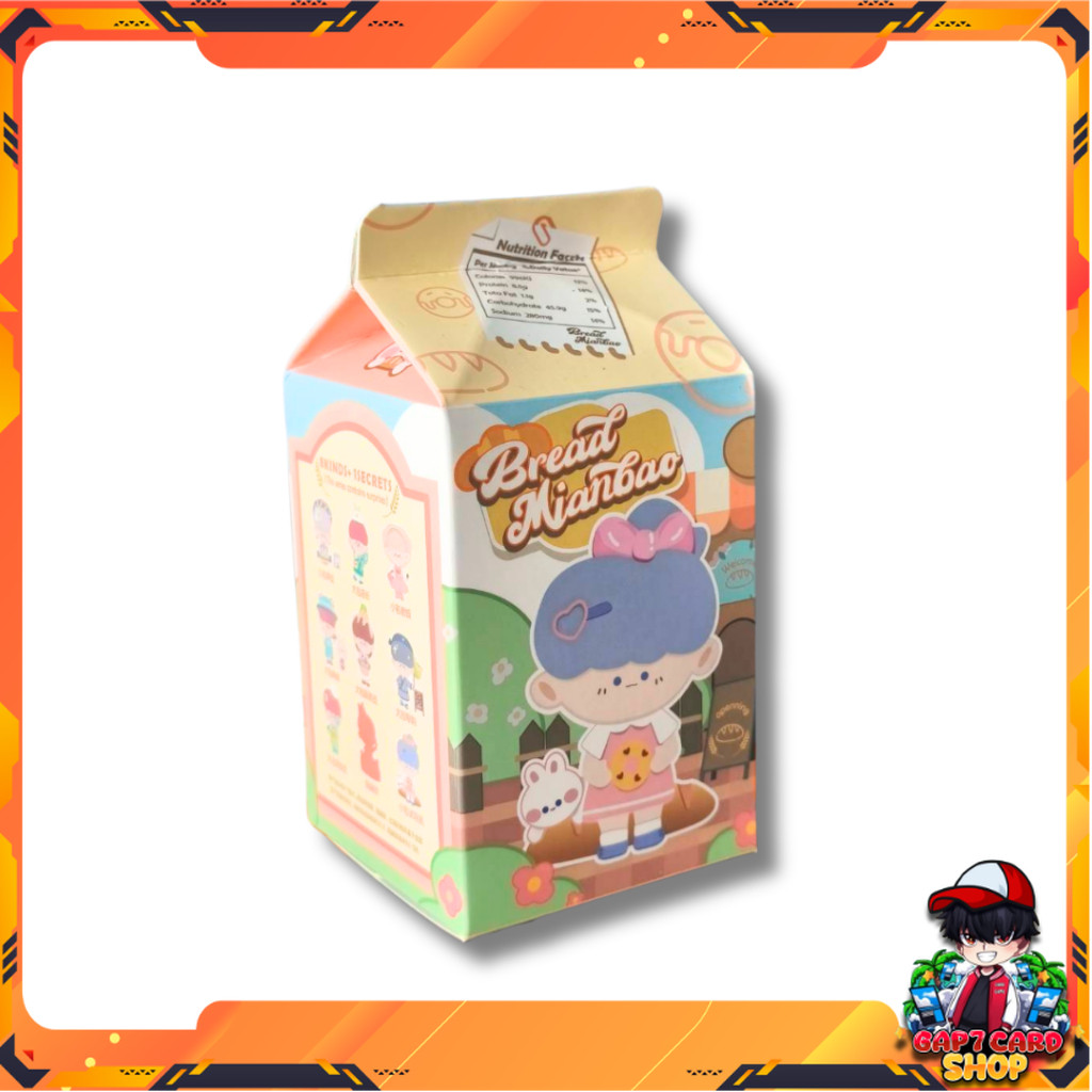 [ พร้อมส่ง!! ] แยกสุ่ม กล่องสุ่มโมเดลน้องขนมปัง Bread Mianbao งานอาร์ตทอยน่ารักๆ น่าสะสม ...