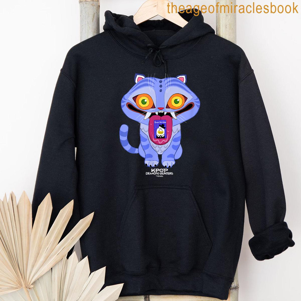พร้อมส่ง! เสื้อฮู้ด Derpy Blue Tiger KPop Demon Hunters เสื้อกันหนาว ...