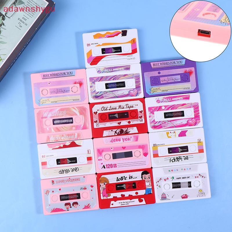 Adagu USB ชาร์จบันทึกเสียงเทปเทป 60/300 วินาทีเครื่องบันทึกเสียงการ์ด ...