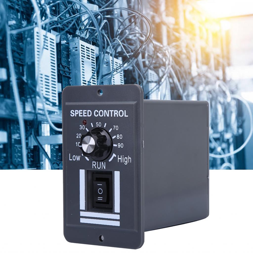 DC 12-60V 40A PWM Brush Motor Speed Controller สวิตช์ย้อนกลับได้สำหรับ ...
