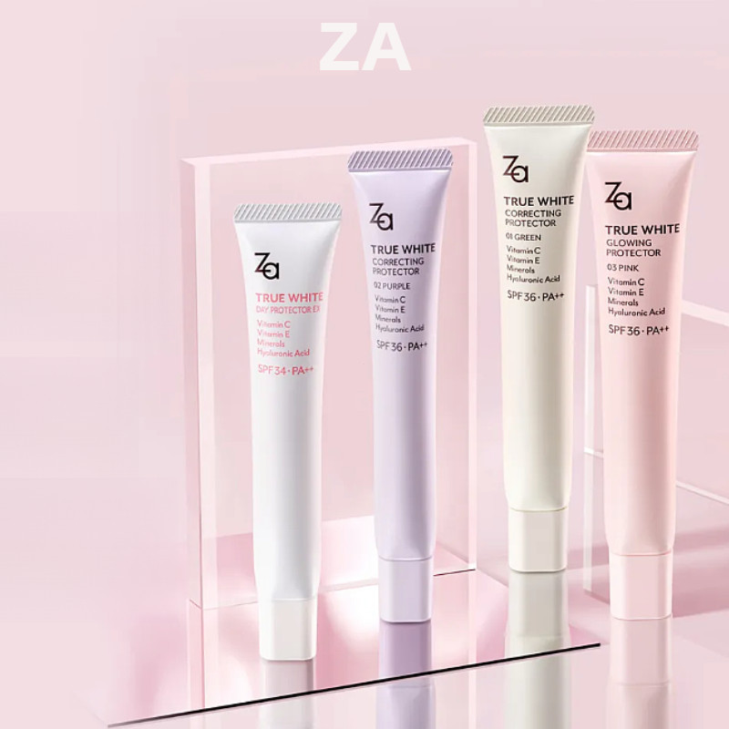 ZA Cream Isolation Makeup Primer Moisturizing Oil Control Primer ครีม ...