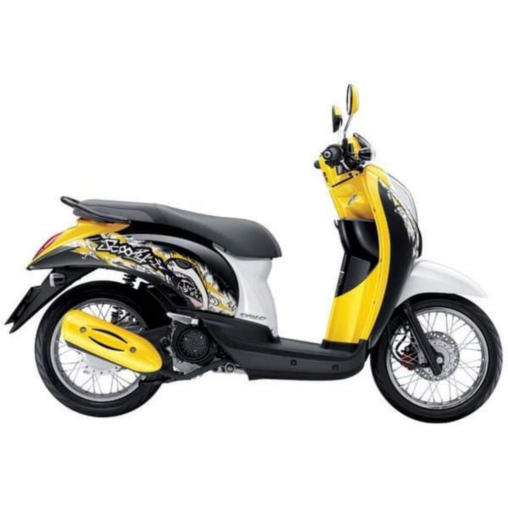 สีสั่งทำ ชุดสี สกู้ปปี้ ไอ ตัวเก่า เฟรม Honda scoopy i old model รถปี ...