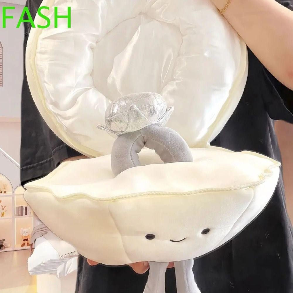 Fash Sea Shell Shape Plushie ตุ๊กตา, จําลองตุ๊กตาแหวนเพชรตุ๊กตาของเล่น ...