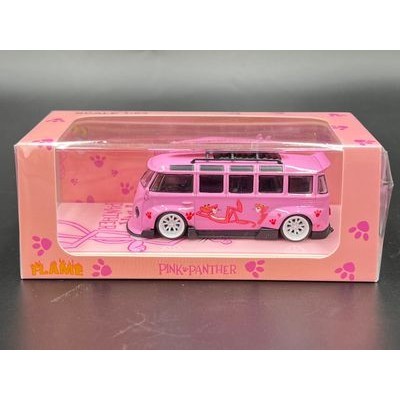 Flame 1/64 VW T1 van Kombi wide body modified version diecast model ...