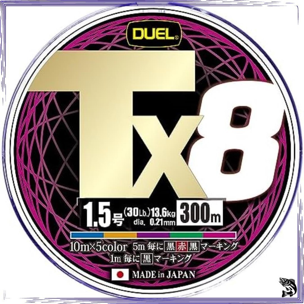 【Direct from Japan】DUEL PE Line สายตกปลา Tx8 [สายเบ็ดตกปลารอกความแข็งแรงสูงความไวสูงความแรงยาว ...