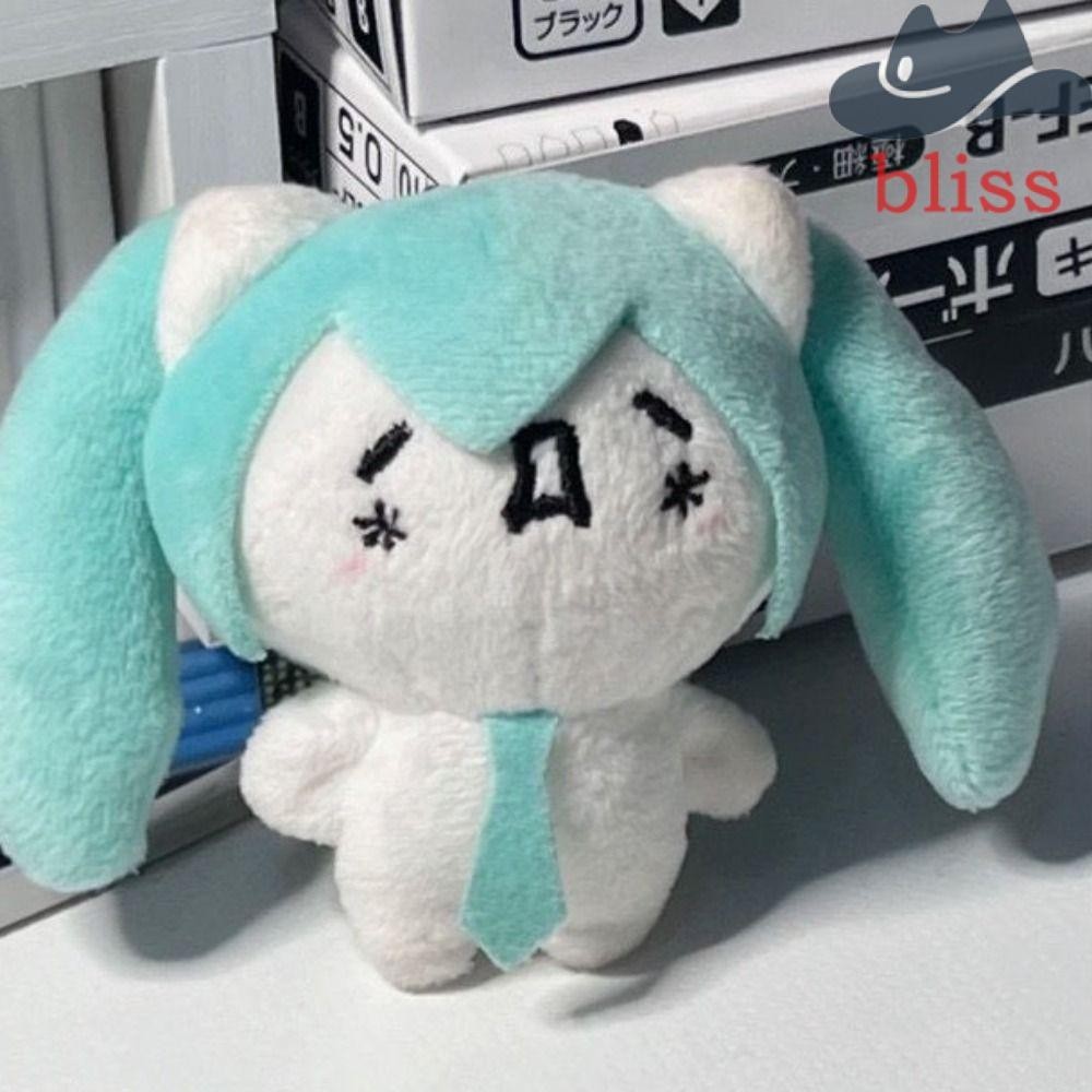Bliss Bandai Hatsune Miku ตุ๊กตา, ตุ๊กตาขนสัตว์หิมะ Miku พวงกุญแจตุ๊กตา ...