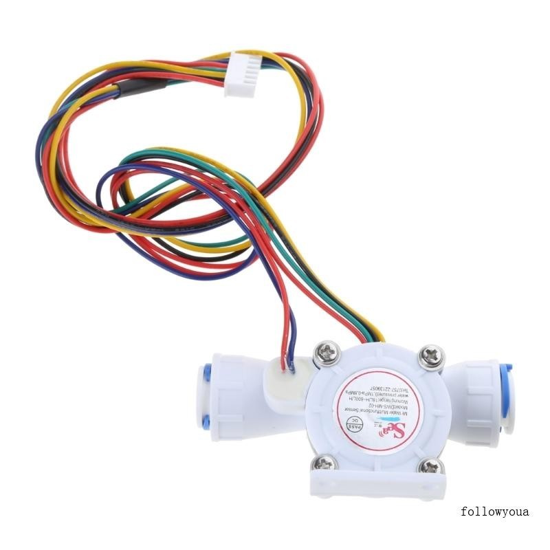 Fol TDS เซ็นเซอร์อุณหภูมิ Hall Effect Flow Sensor Turbine- Flowmeter ...