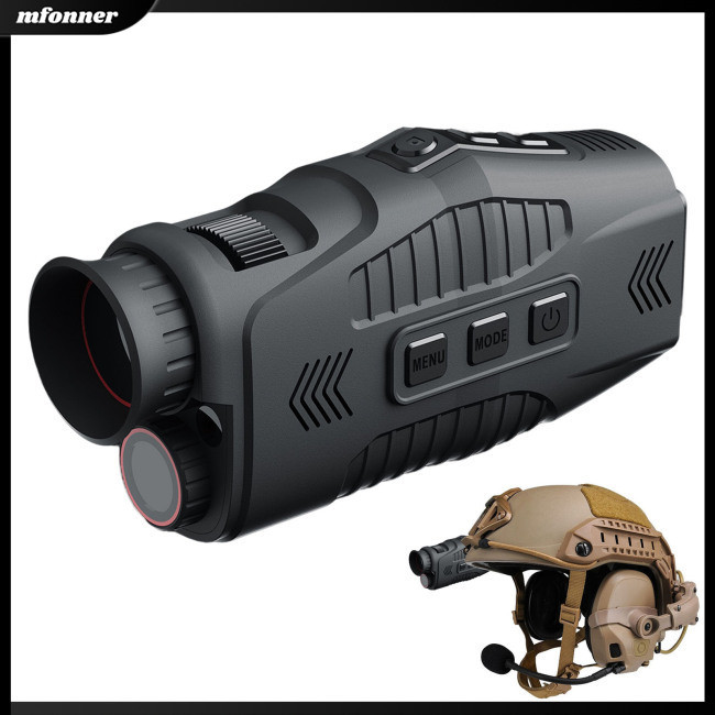 ใหม่ Night Vision Monocular 1080P ดู Night Vision 5X ซูมดิจิตอลแว่นตา ...