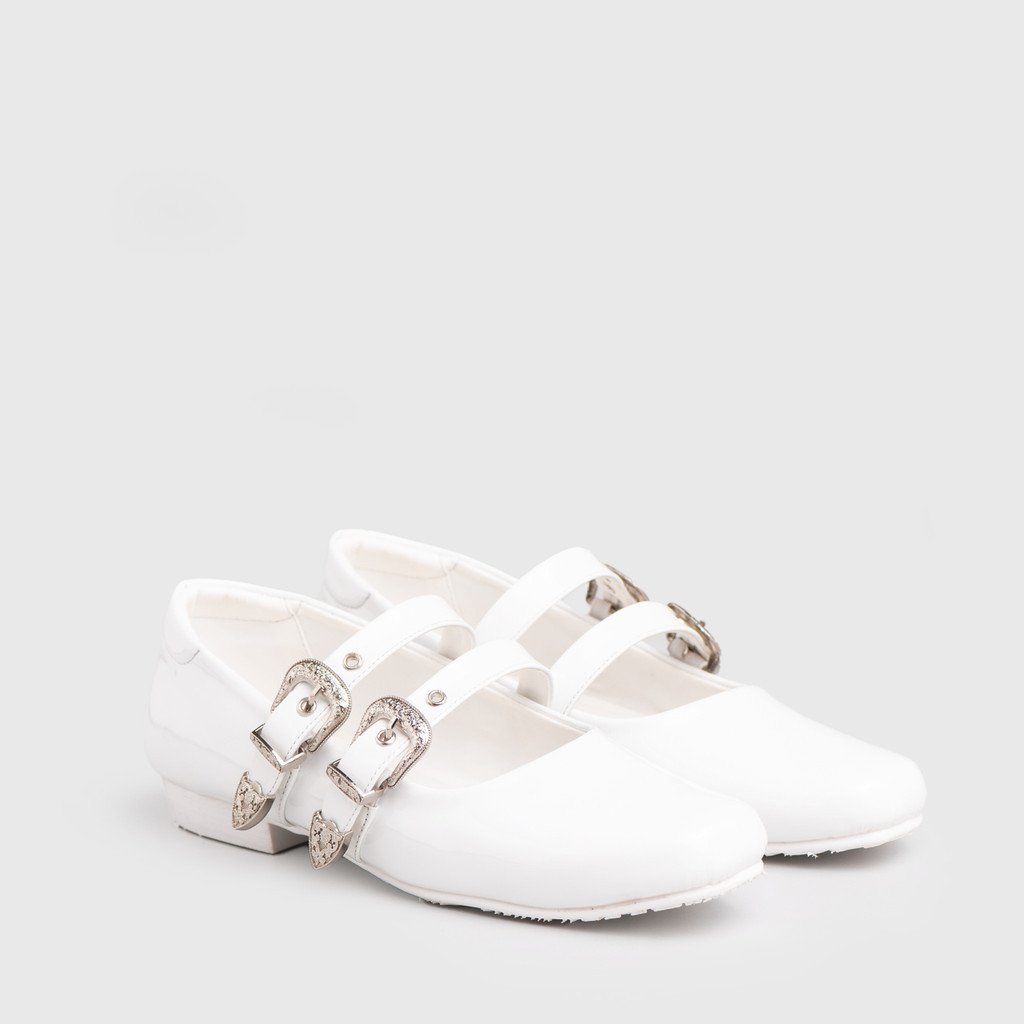 Lovelyprojects - รองเท้าส้นแบน Baleva Pantera สีขาว | Shopee Thailand