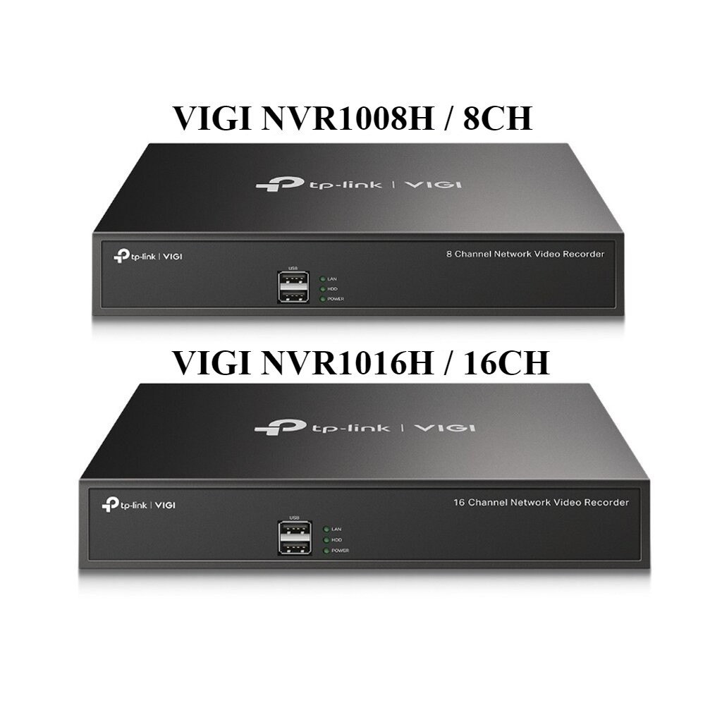 TP-LINK VIGI NVR1008H/NVR1016H เครื่องบันทึก NVR 8 CHANNEL / 16 CHANNEL ...