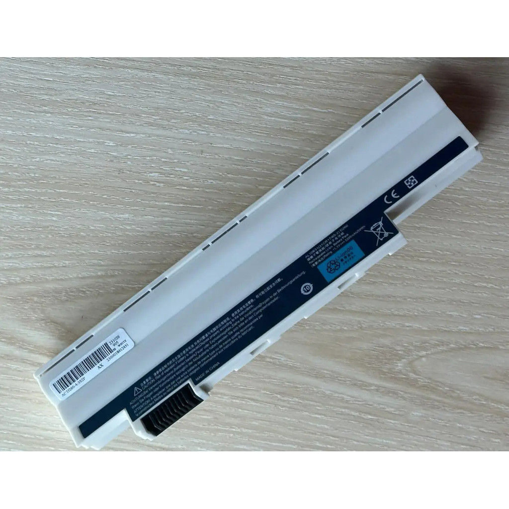 White แล็ปท็อป battery for Acer Aspire One 722 AO722 D255 D257 D257E ...