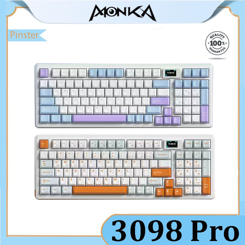 Monka 3098 Pro mechanical keyboard the third mock examination ไร้สายที่ ...