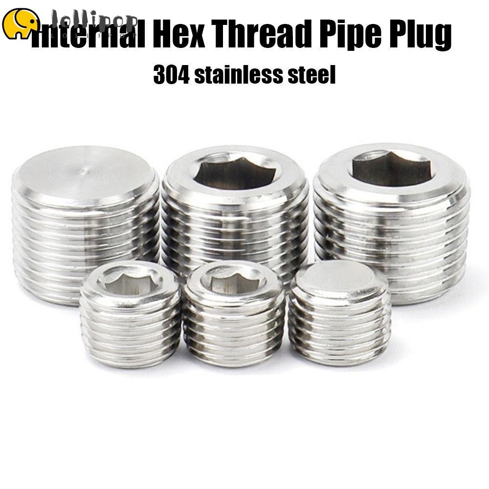 Lollipo1 Hex Thread Socket Cap, Silver 304 สแตนเลสชายด้ายปลั๊กหกเหลี่ยม ...