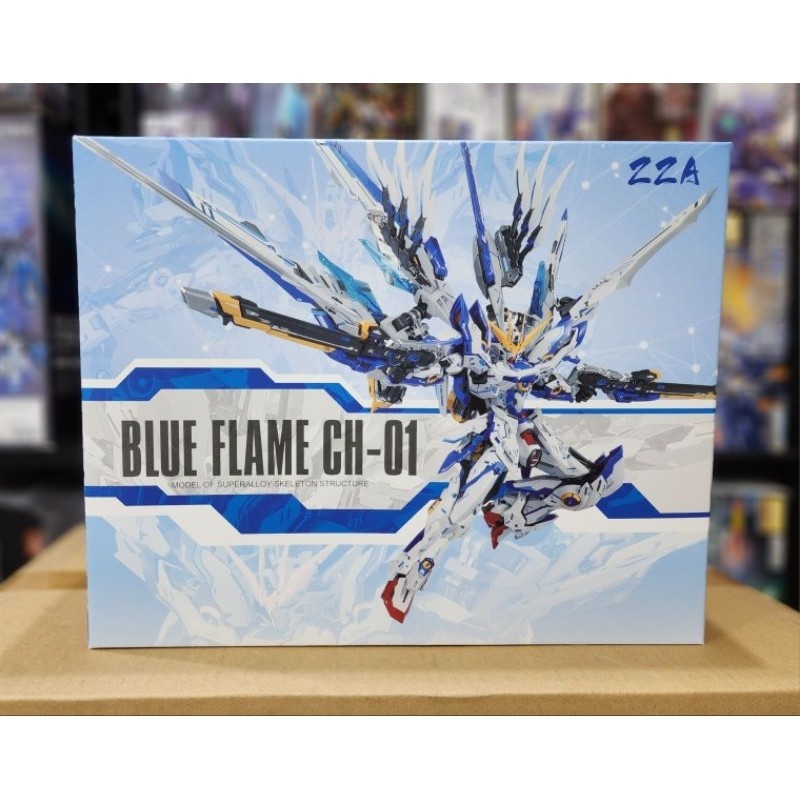 ZZA Model MG 1/100 Blue Frame | Shopee Thailand