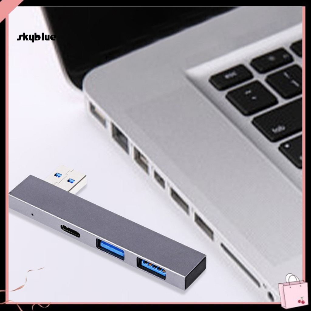 [Sy] อุปกรณ์เสริมพีซีฮับตัวแยกขนาดกะทัดรัดมัลติฟังก์ชั่น USB20/USB30 Hub Plug Play | Shopee Thailand