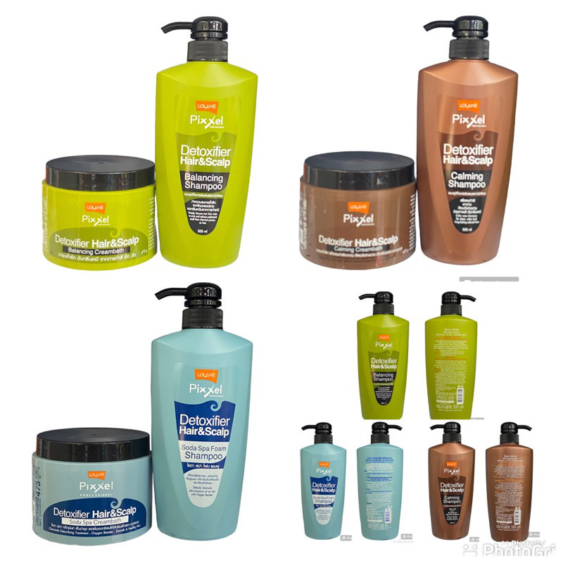 โลแลนด์ ทรีทเม้นท์ และ แชมพู loland Pixxel Detoxifier Hair มีให้เลือก 3 ...
